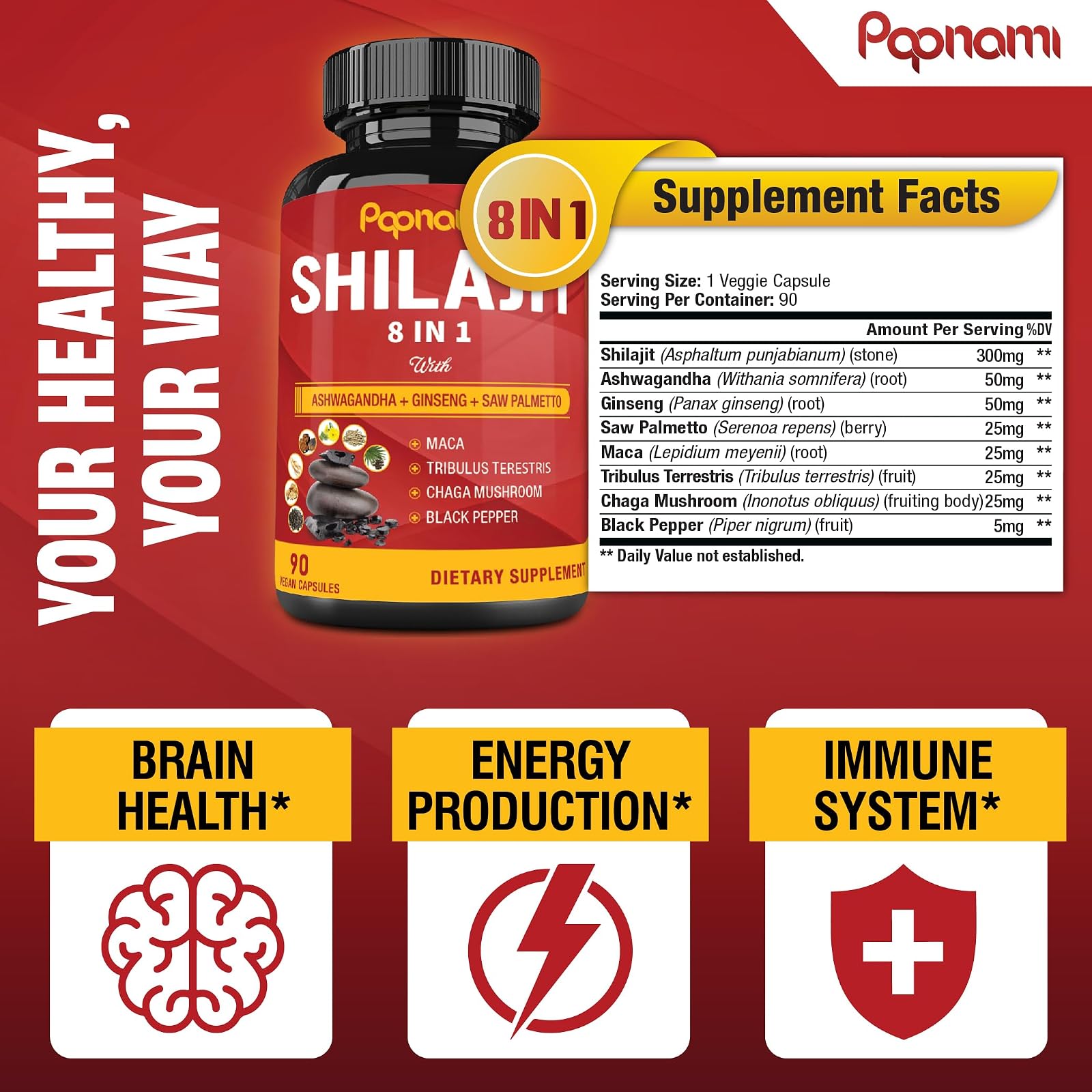 Himalayan shilajit for improved vitality