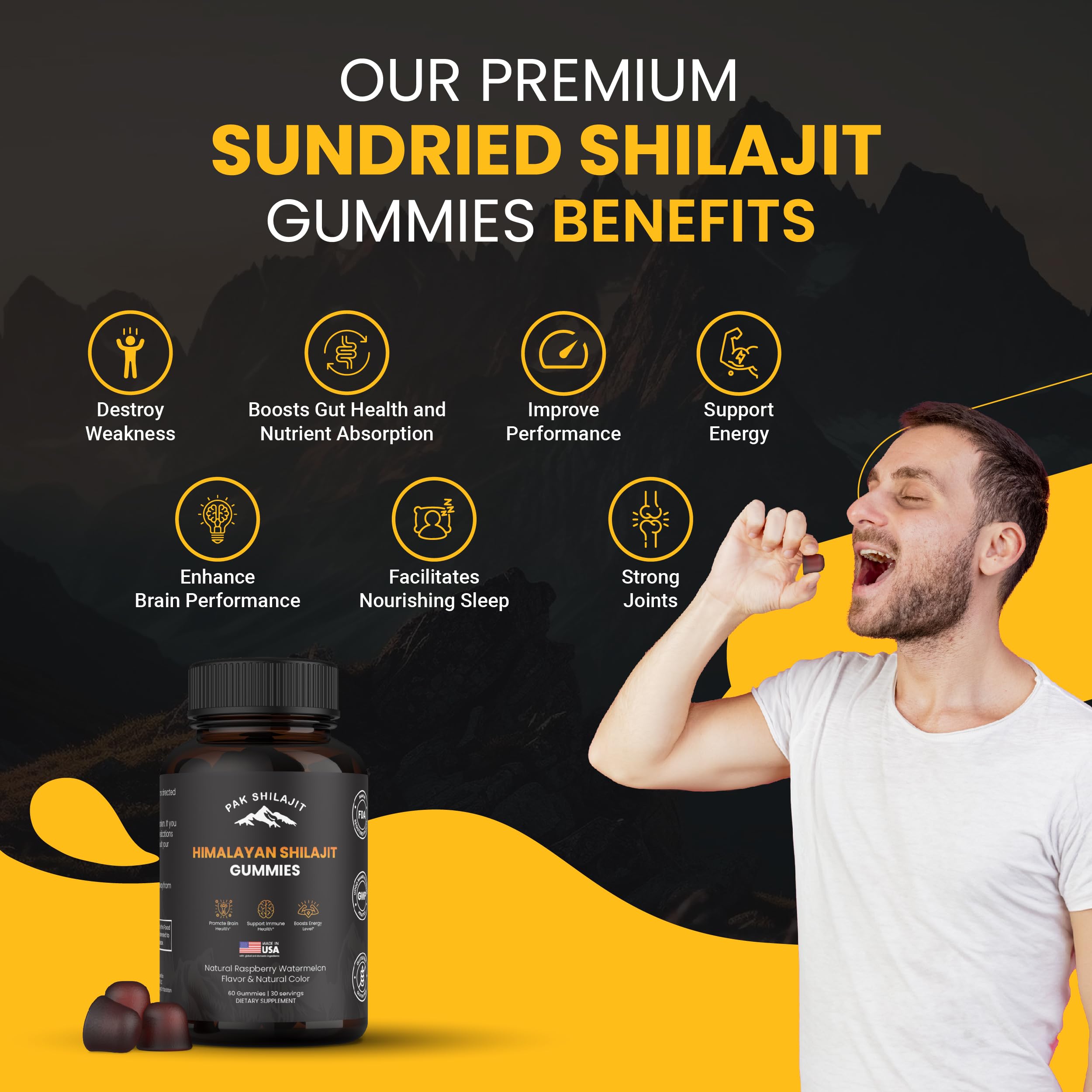 Himalayan shilajit for men and women