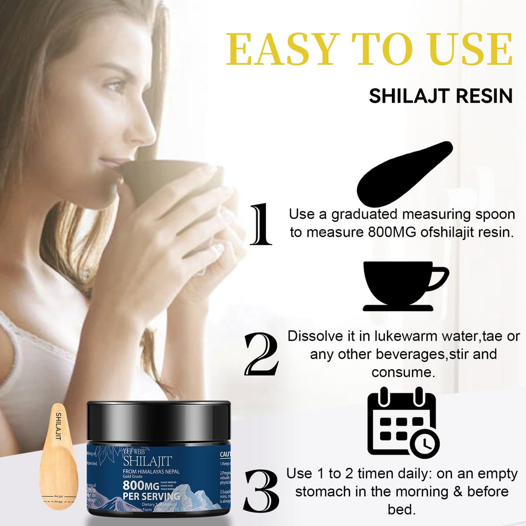 Himalayan Shilajit for mineral balance