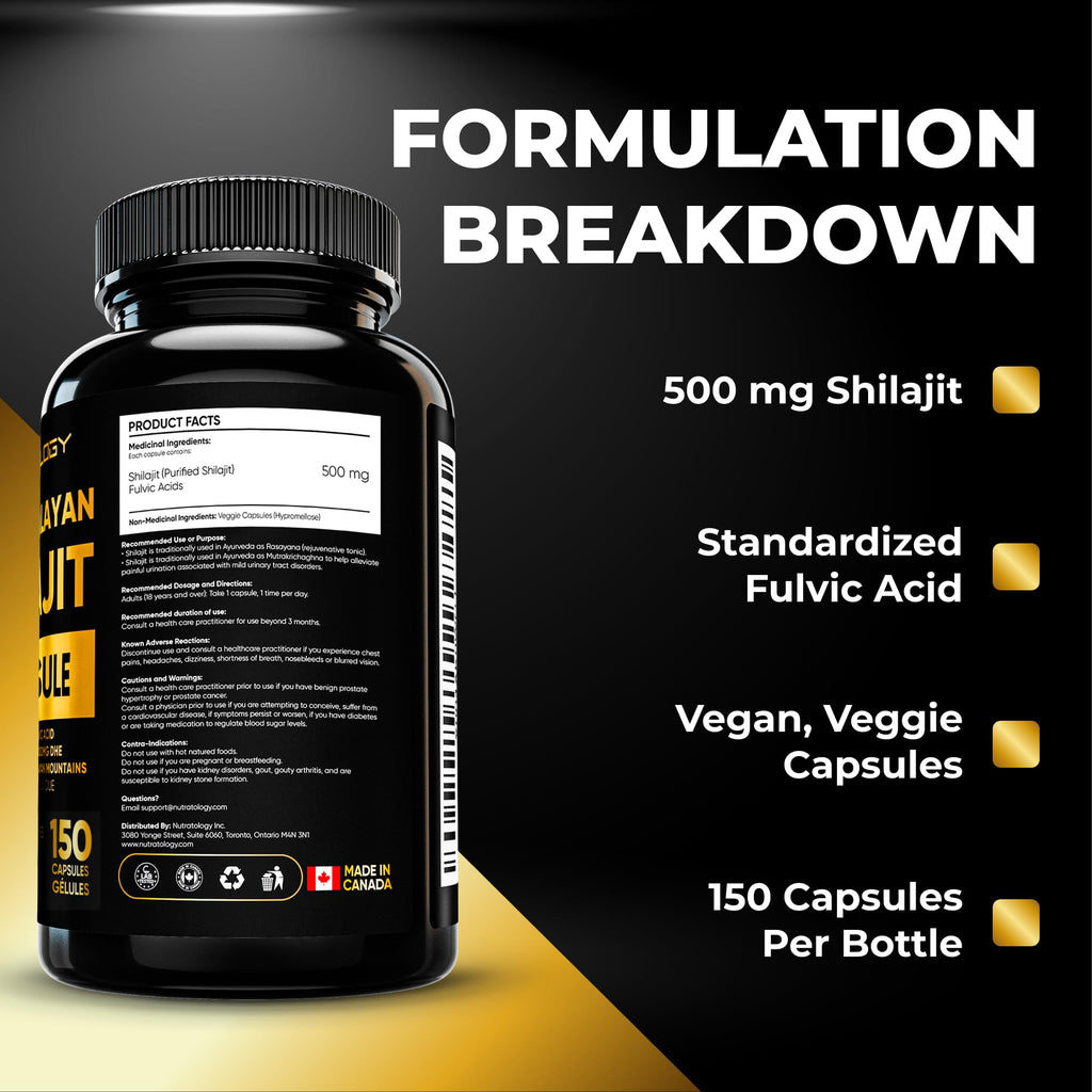 Himalayan shilajit for natural energy