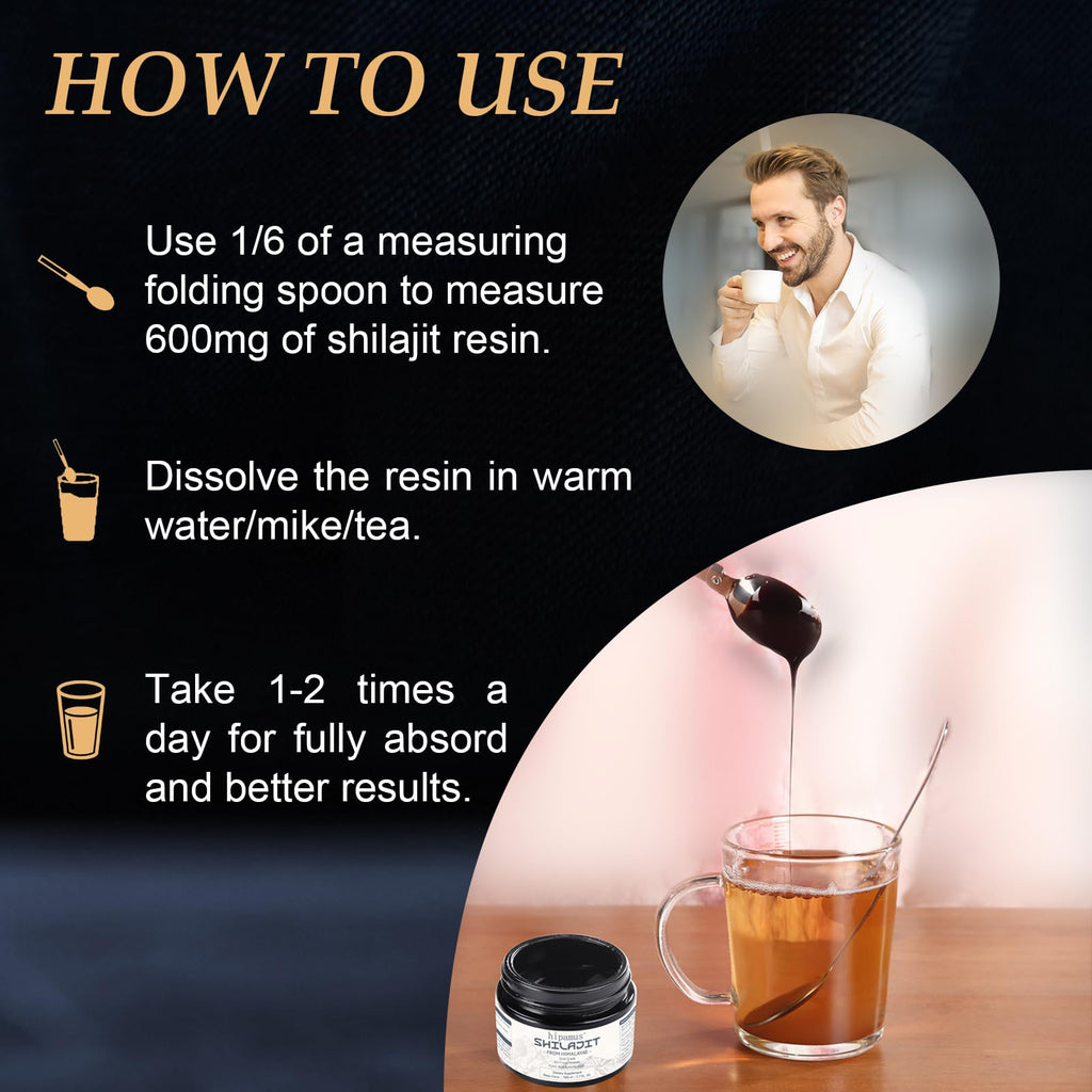Himalayan Shilajit for natural strength