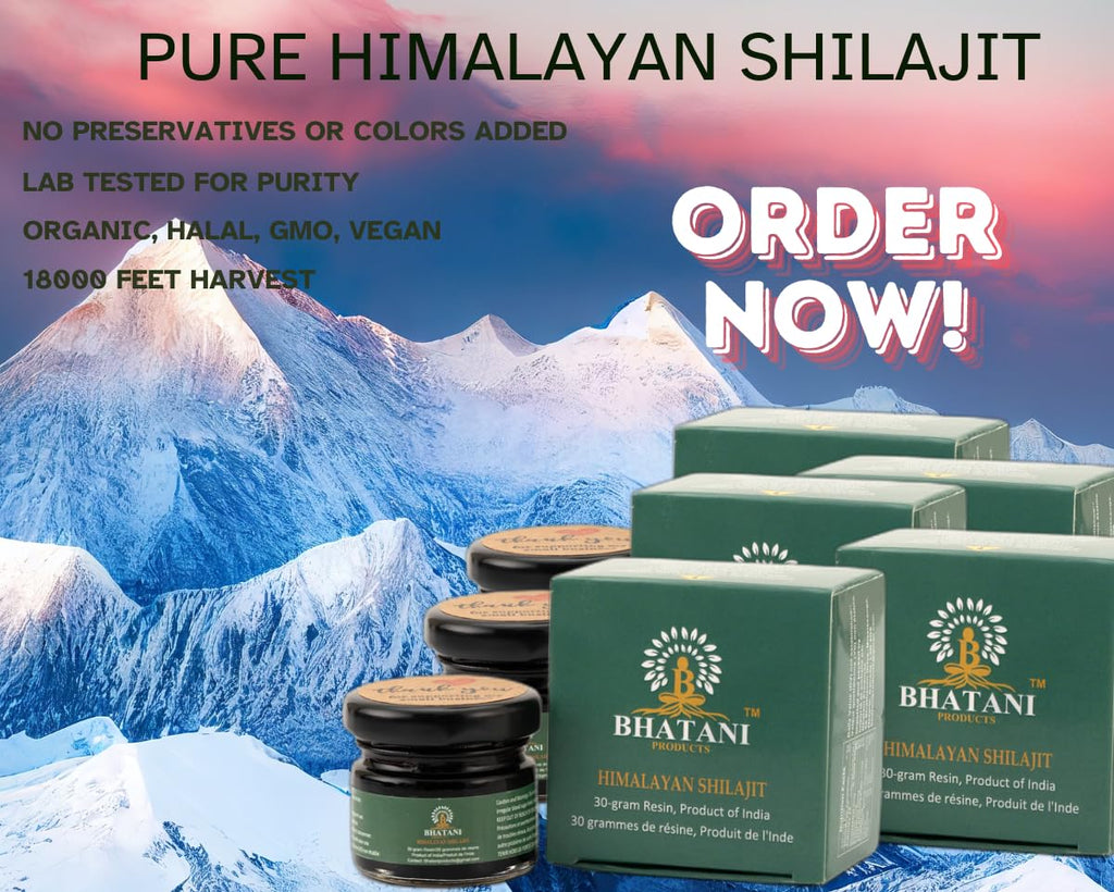 Himalayan shilajit for overall health