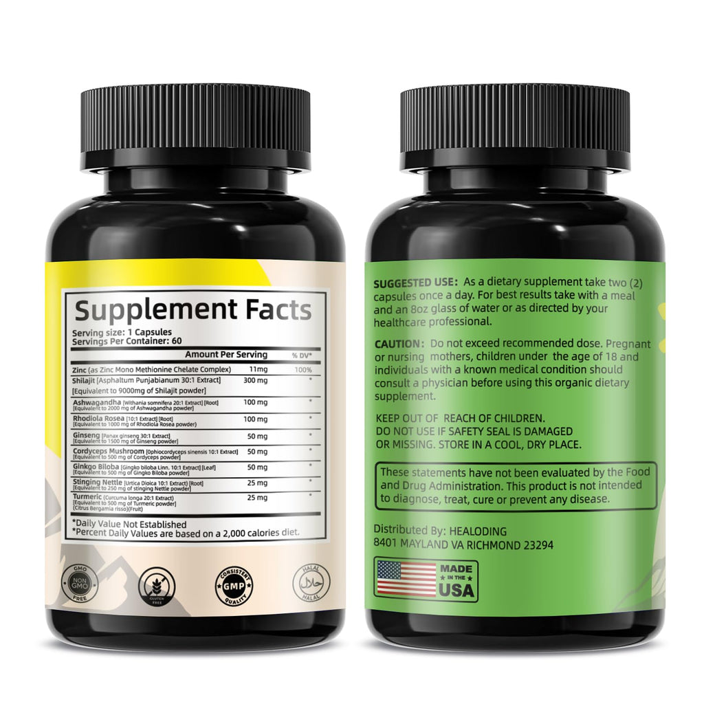 Himalayan shilajit for overall health