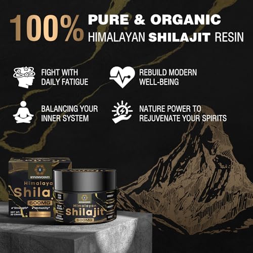 Himalayan Shilajit for overall wellness