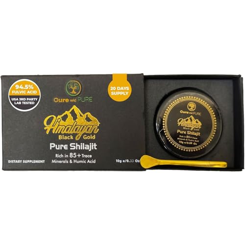 Himalayan shilajit for vitality boost