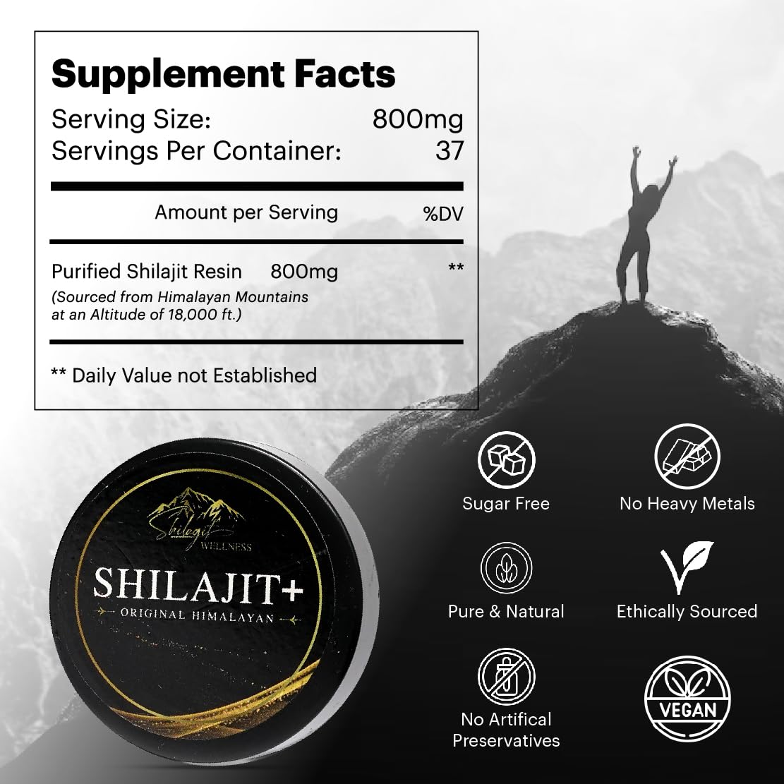Himalayan shilajit for vitality boost