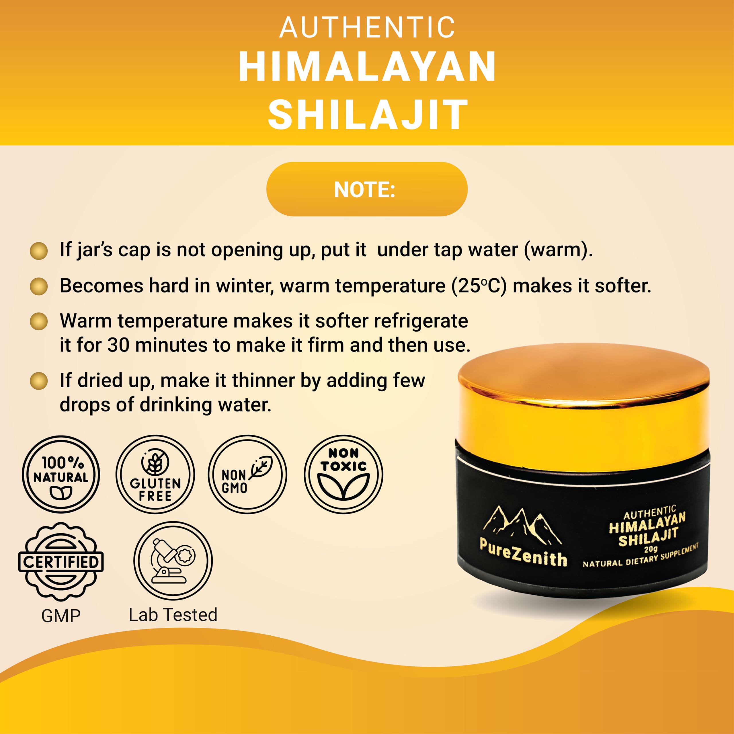 Himalayan Shilajit for vitality