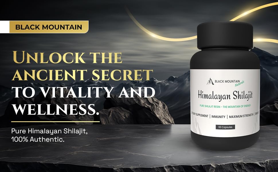 Himalayan shilajit for vitality
