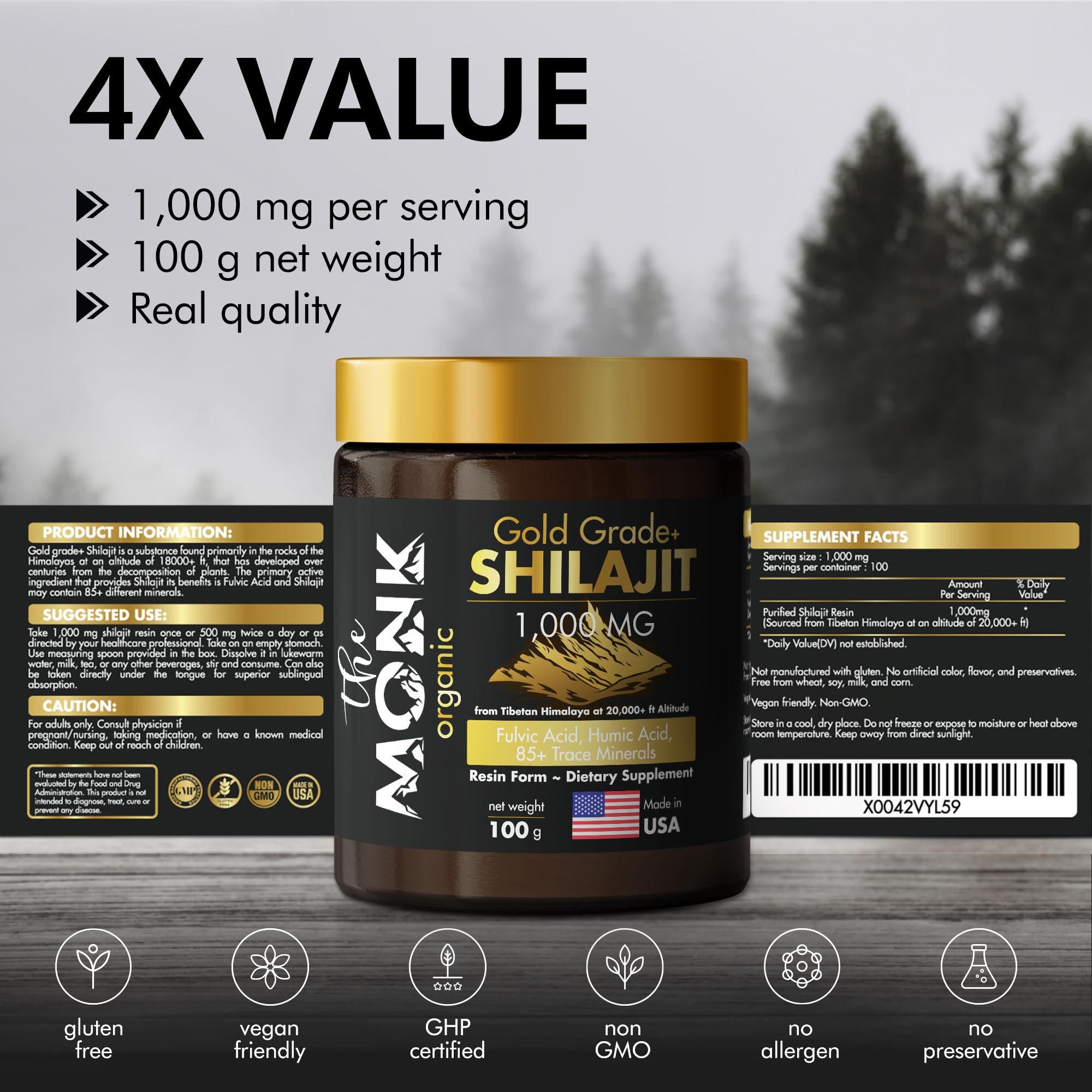 Himalayan Shilajit for vitality