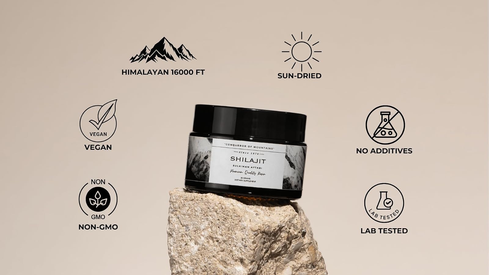 Himalayan shilajit for vitality