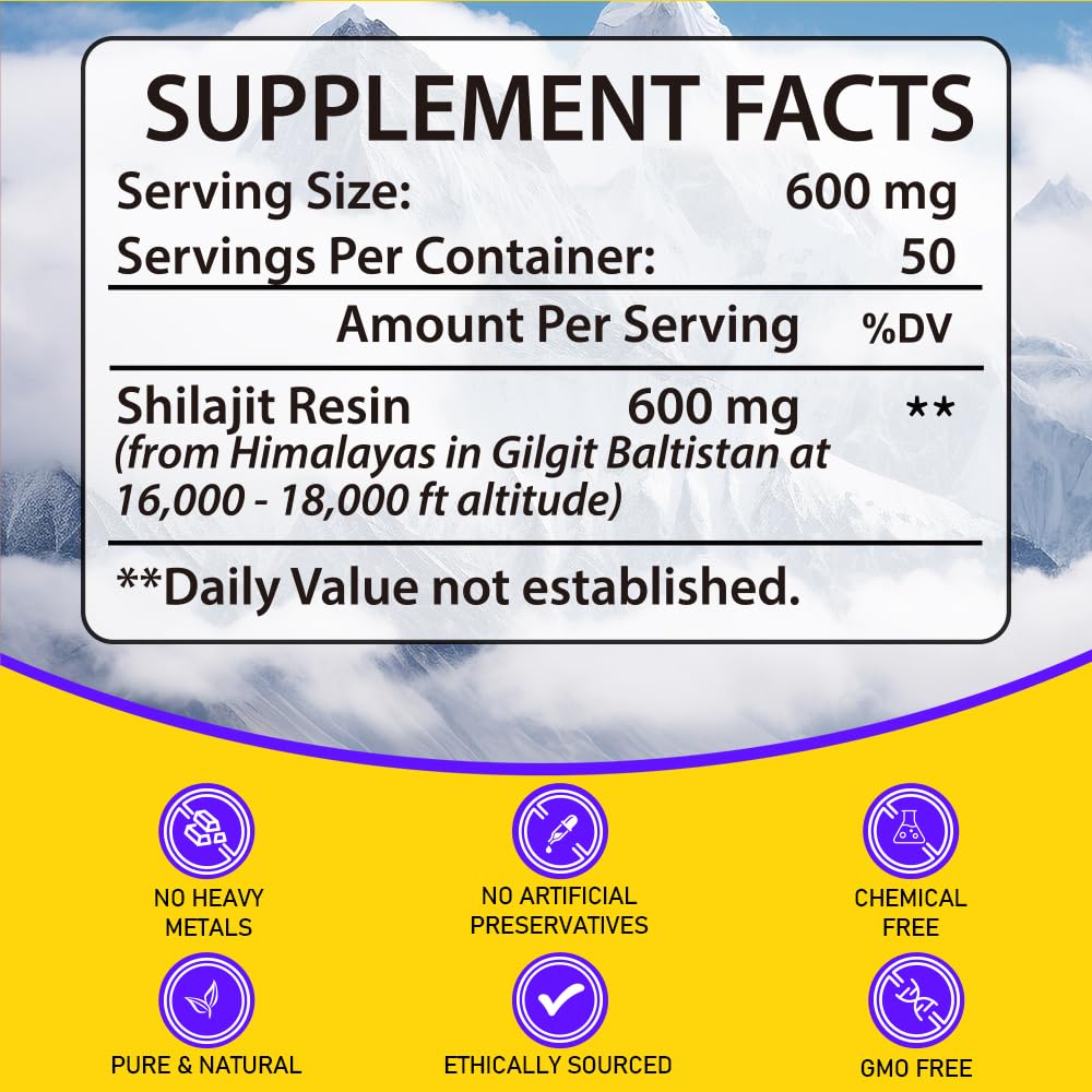 Himalayan shilajit for vitality