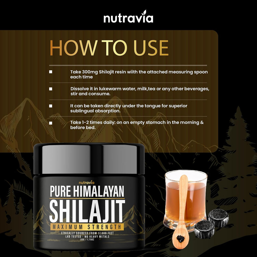 Himalayan shilajit for wellness