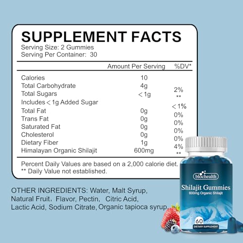 Himalayan shilajit gummies for wellness