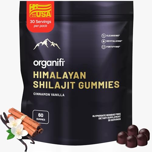 Himalayan shilajit gummies with minerals