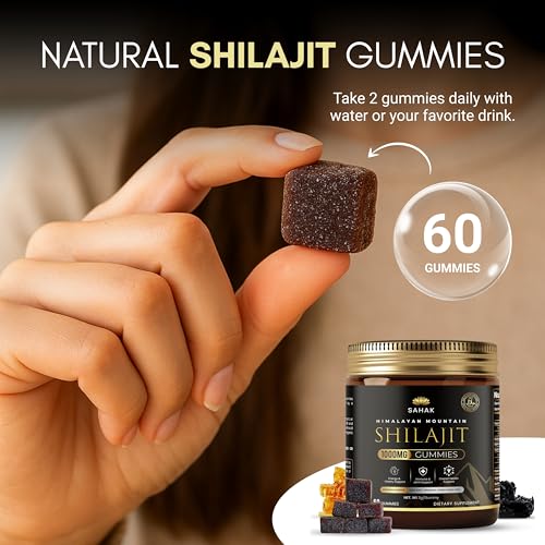 Himalayan shilajit gummies with minerals