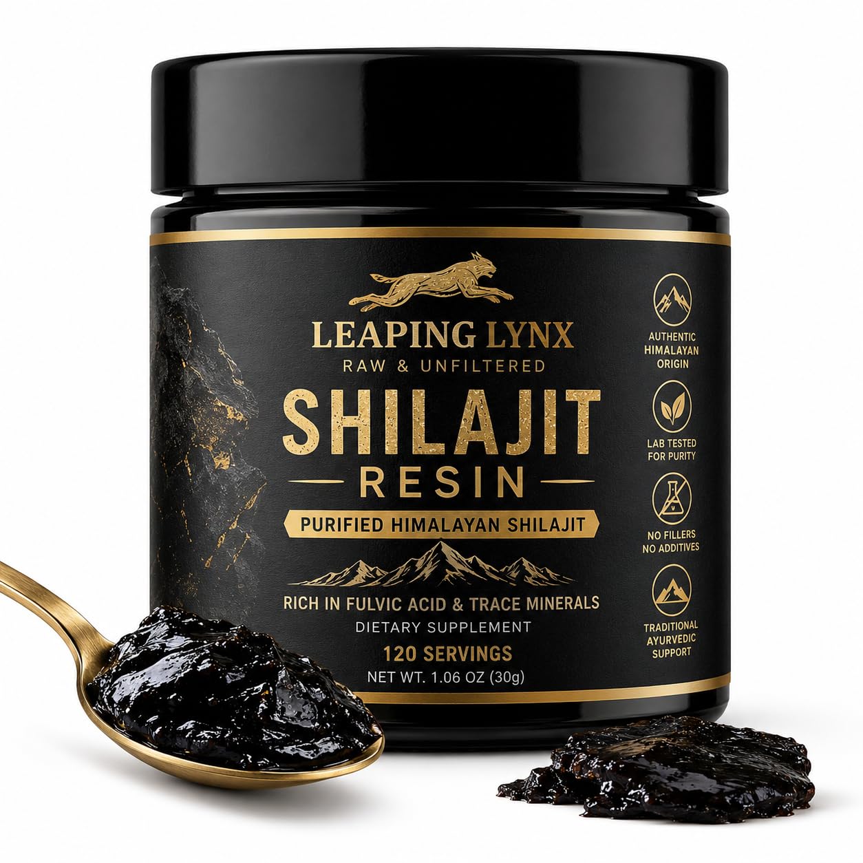 Himalayan Shilajit Resin energy booster