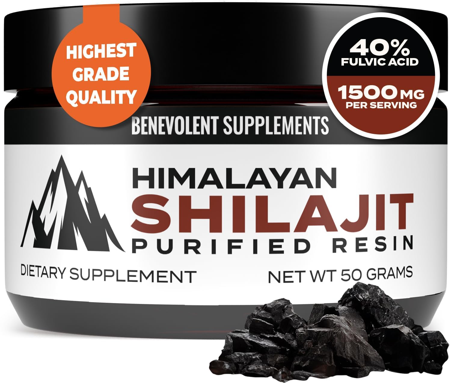 Himalayan Shilajit resin for energy