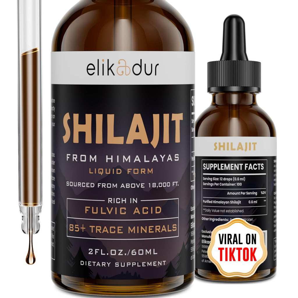Himalayan Shilajit resin supplement