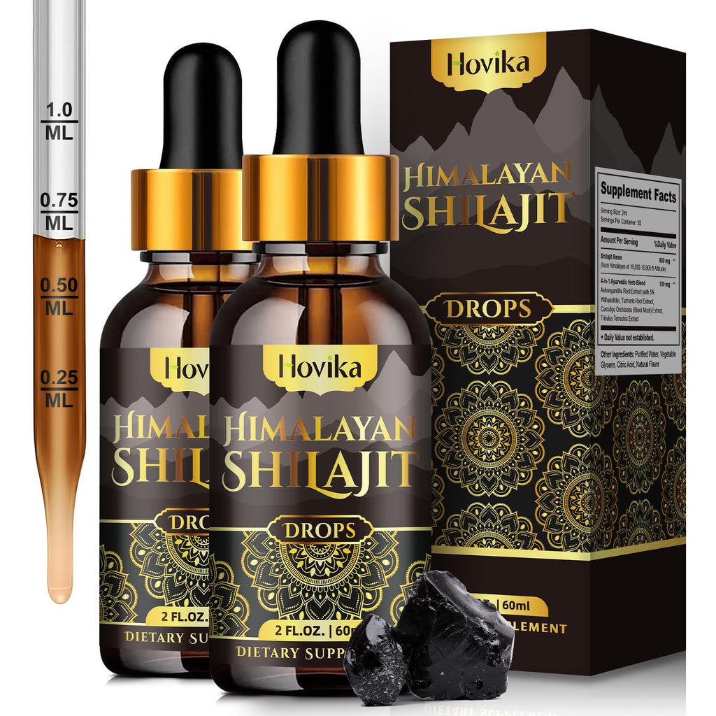 Himalayan Shilajit trace minerals drops