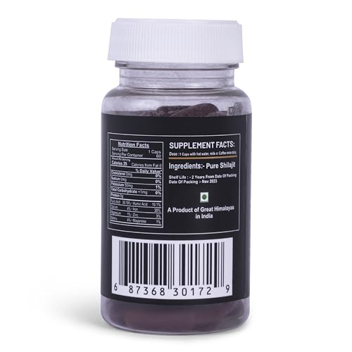 Himalayan sourced shilajit health benefits