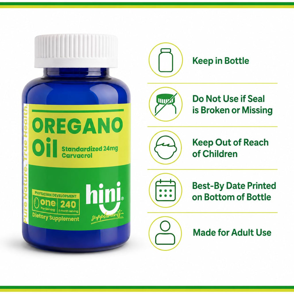HINI oregano oil for seasonal allergies