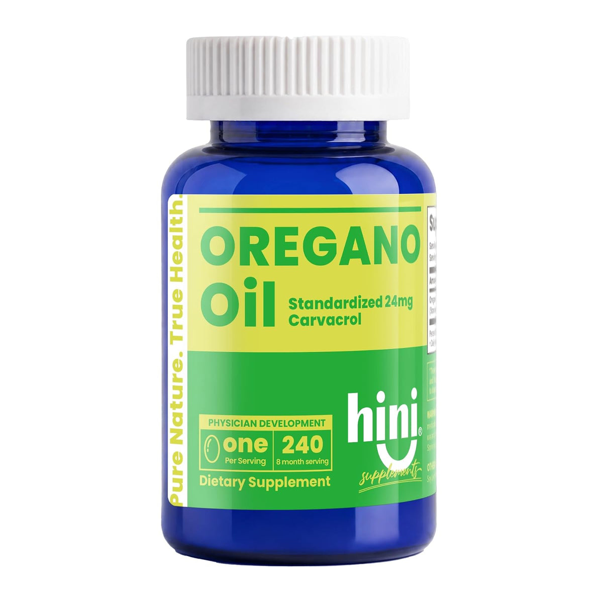 HINI oregano oil softgels for immunity