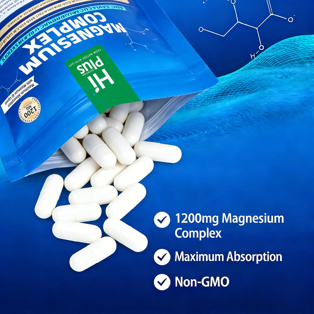 HiPlus magnesium for stress relief