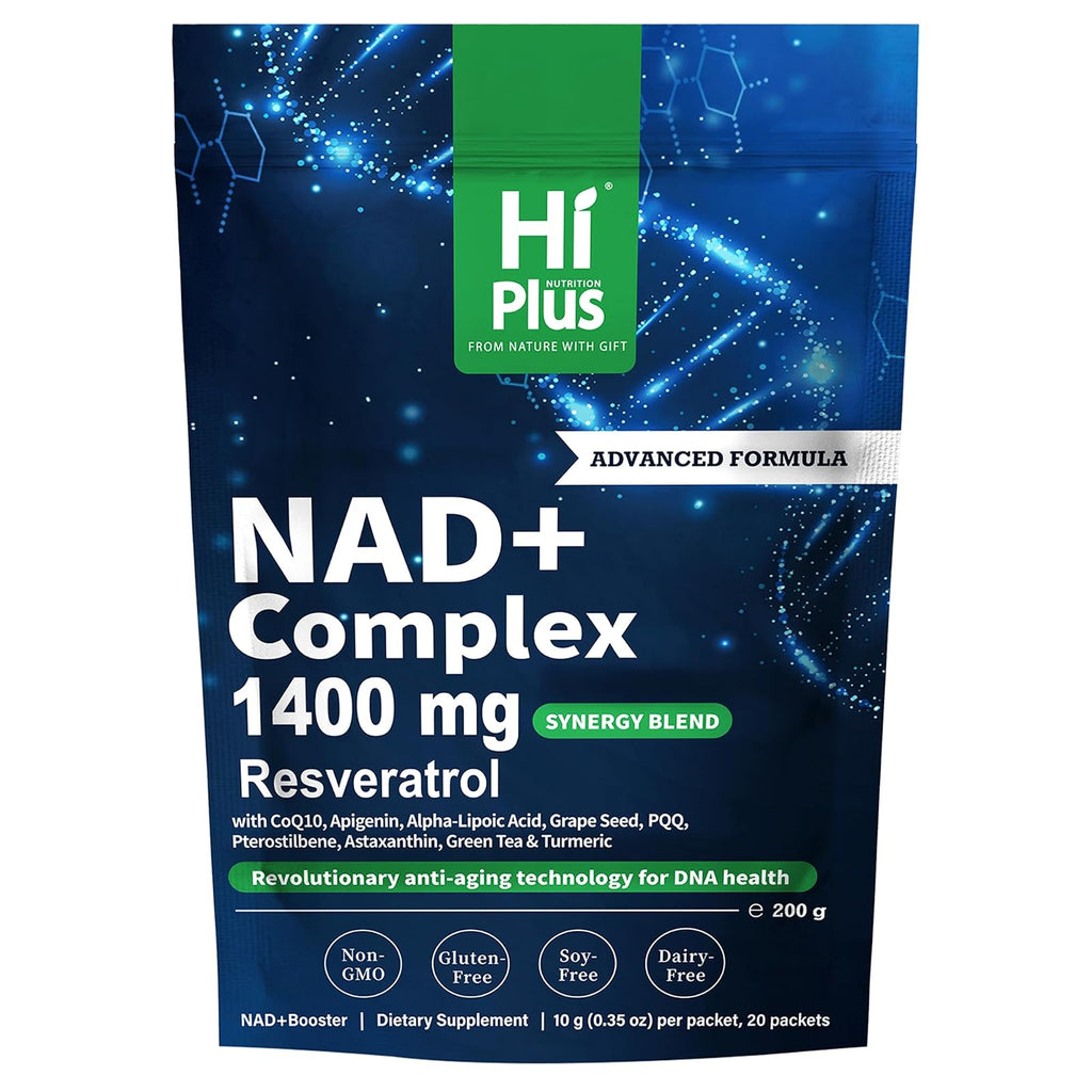 HiPlus NAD+ liquid supplement benefits