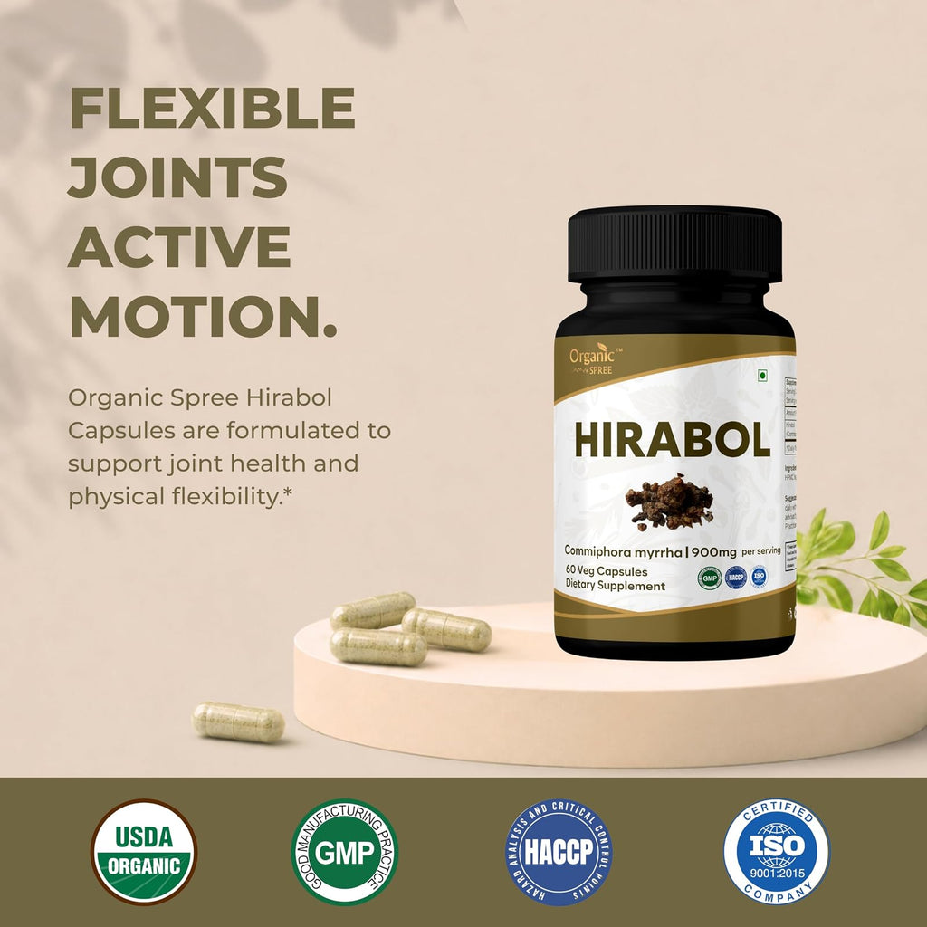 Hirabol 500 mg herbal supplement benefits