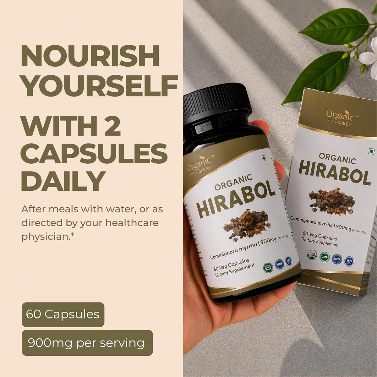 Hirabol capsules for seasonal support