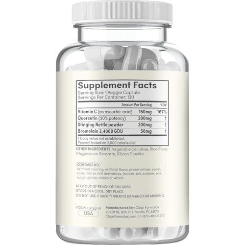 Histamine Guard 120 capsules benefits