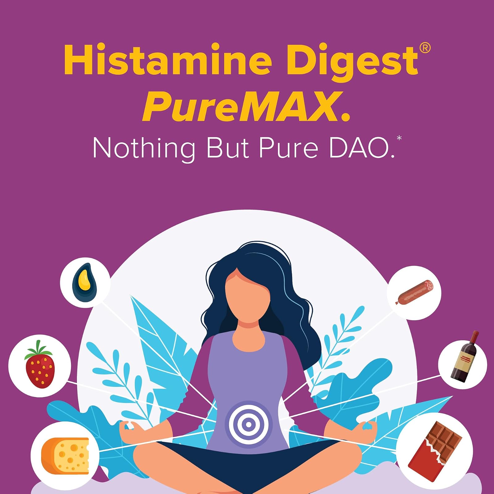 histamine support digestive enzymes capsules