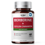 HiWell Berberine with Ceylon Cinnamon capsules