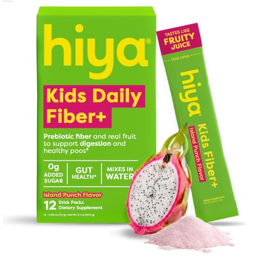 HIYA Kids Daily Fiber chewable tablets