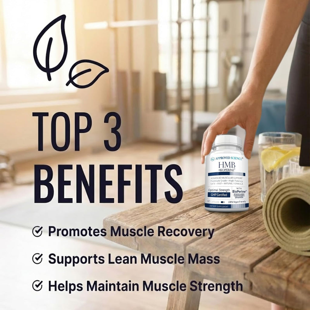 HMB 1500 mg for muscle support