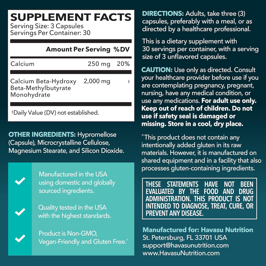 HMB 2000 mg multivitamin for men