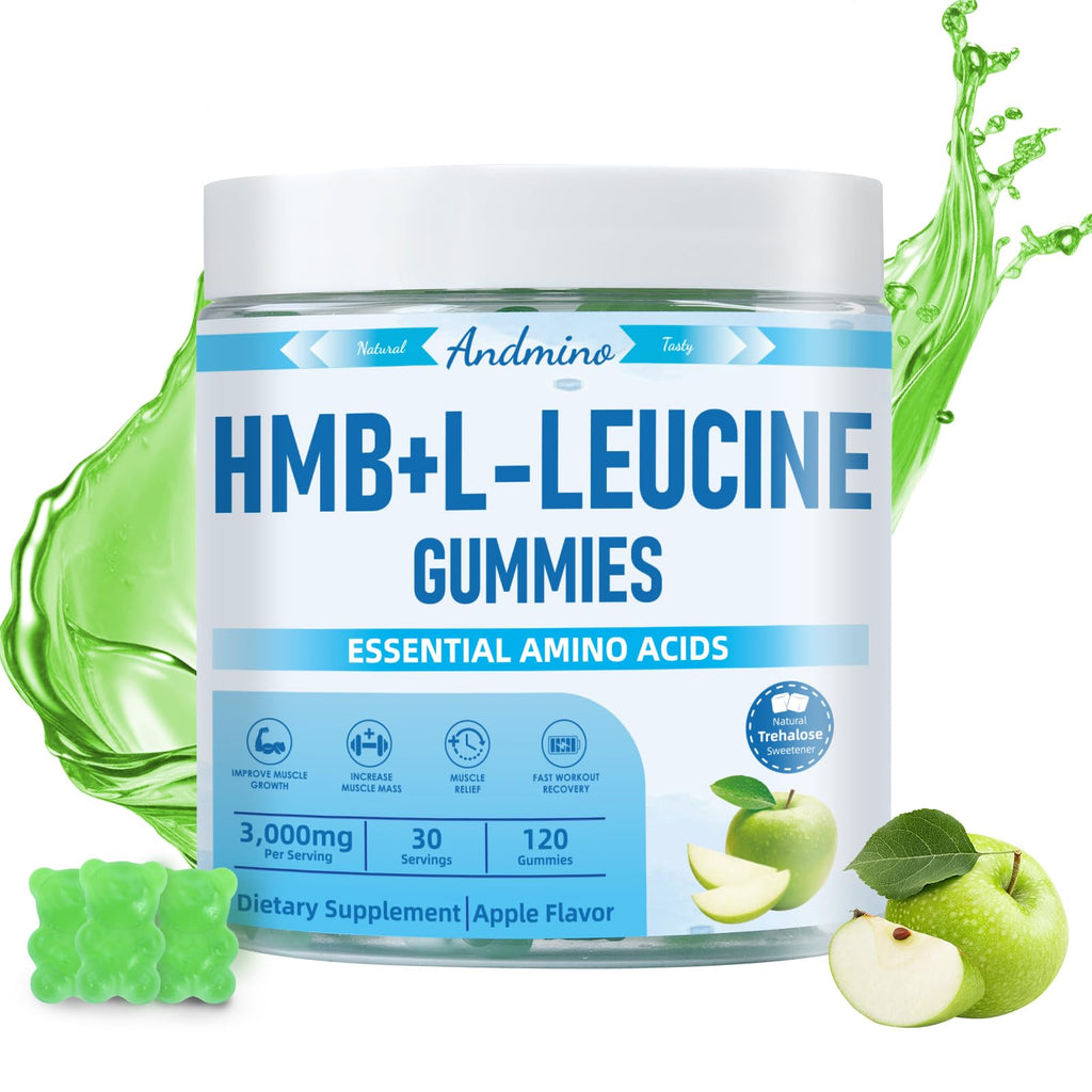 HMB and L-Leucine gummies for muscle recovery
