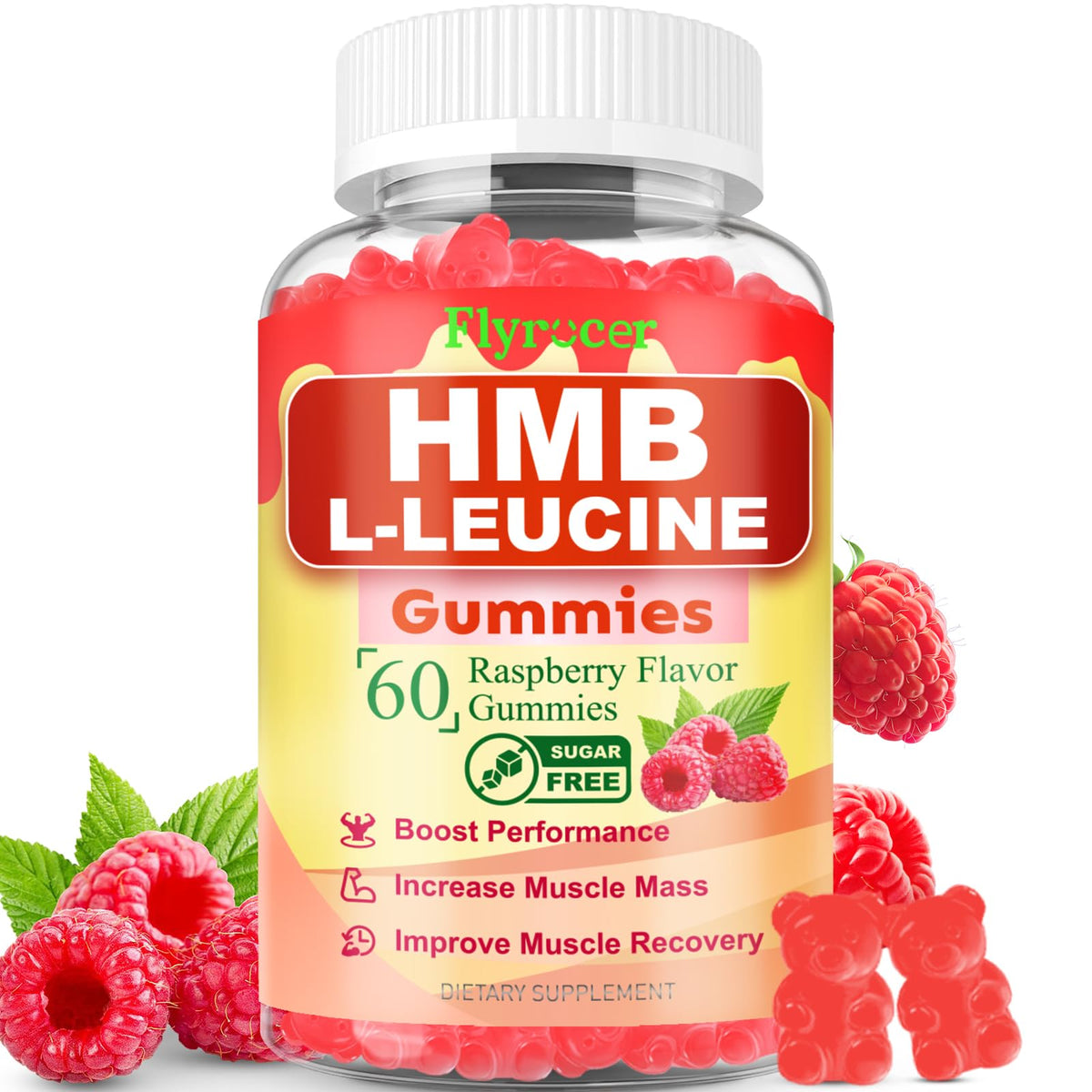 HMB and L-Leucine gummies for muscle recovery