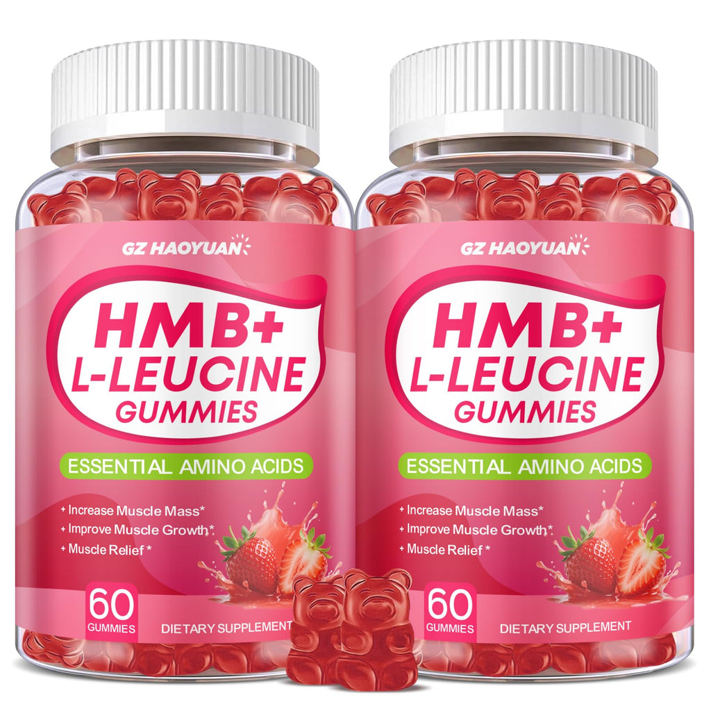 HMB and L-Leucine gummies for muscle recovery