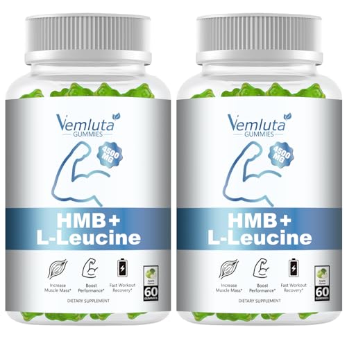 HMB and leucine gummies for muscle recovery