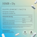 HMB and vitamin D3 for athletes