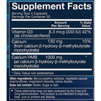 HMB and vitamin D3 for muscle health