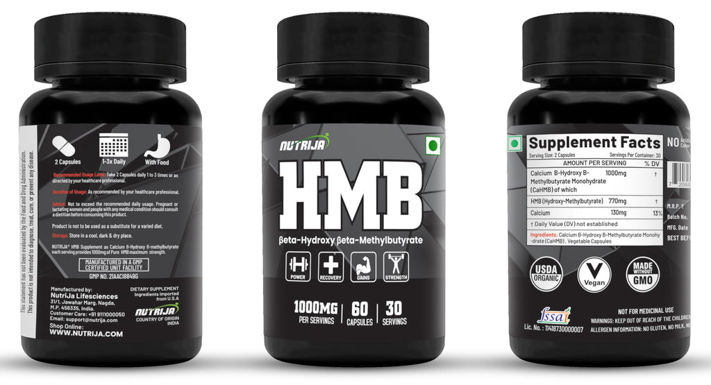 HMB capsules for improved muscle growth