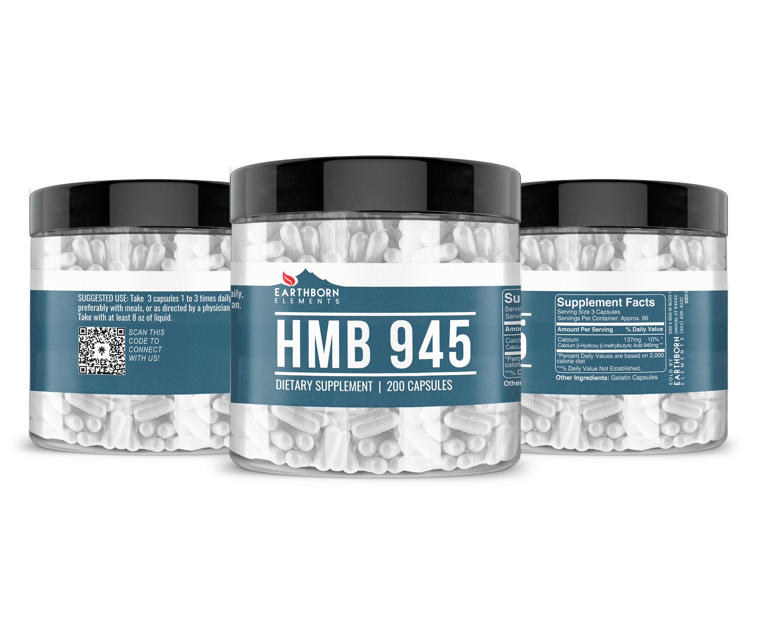 HMB capsules to support lean muscle growth