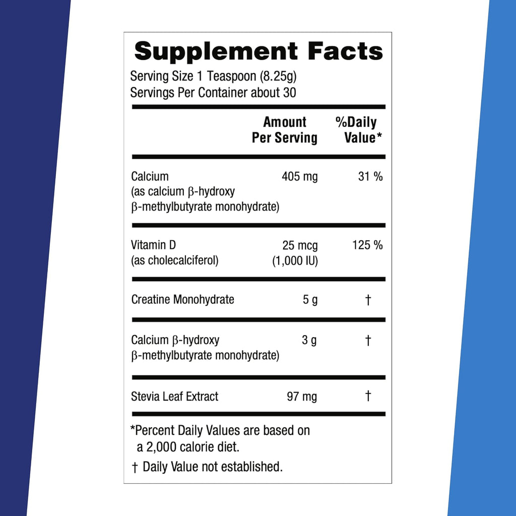 HMB creatine for enhanced performance
