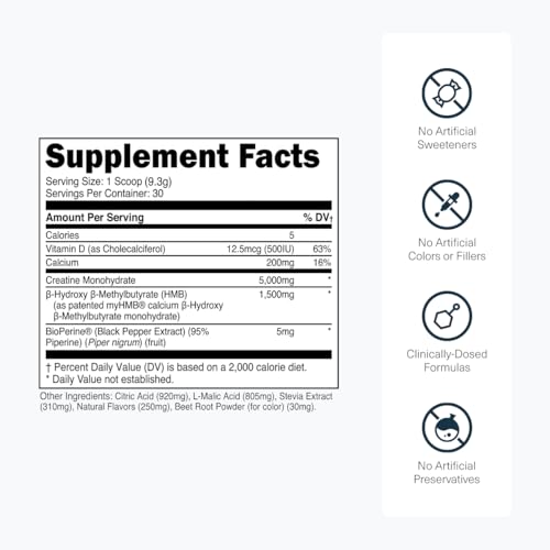 HMB creatine for enhanced recovery