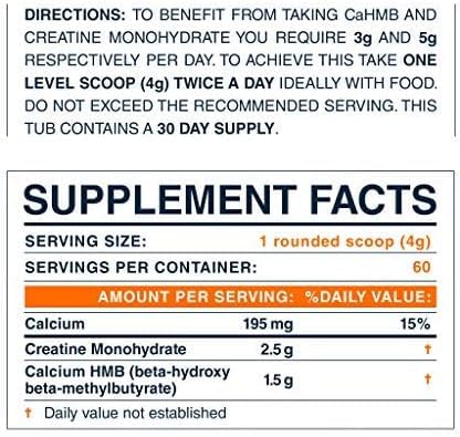 HMB creatine for recovery support