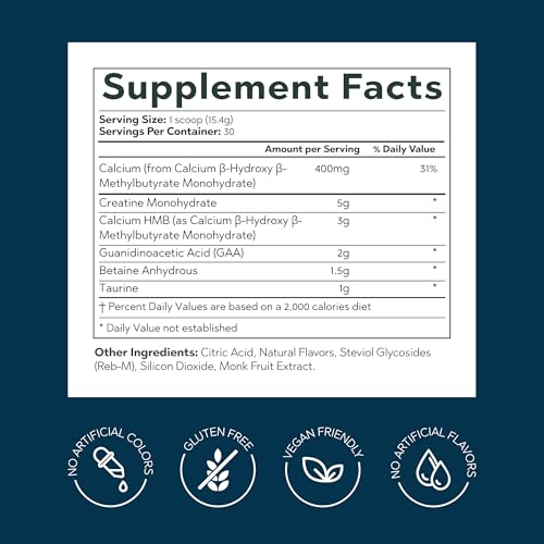HMB creatine supplement for enhanced recovery