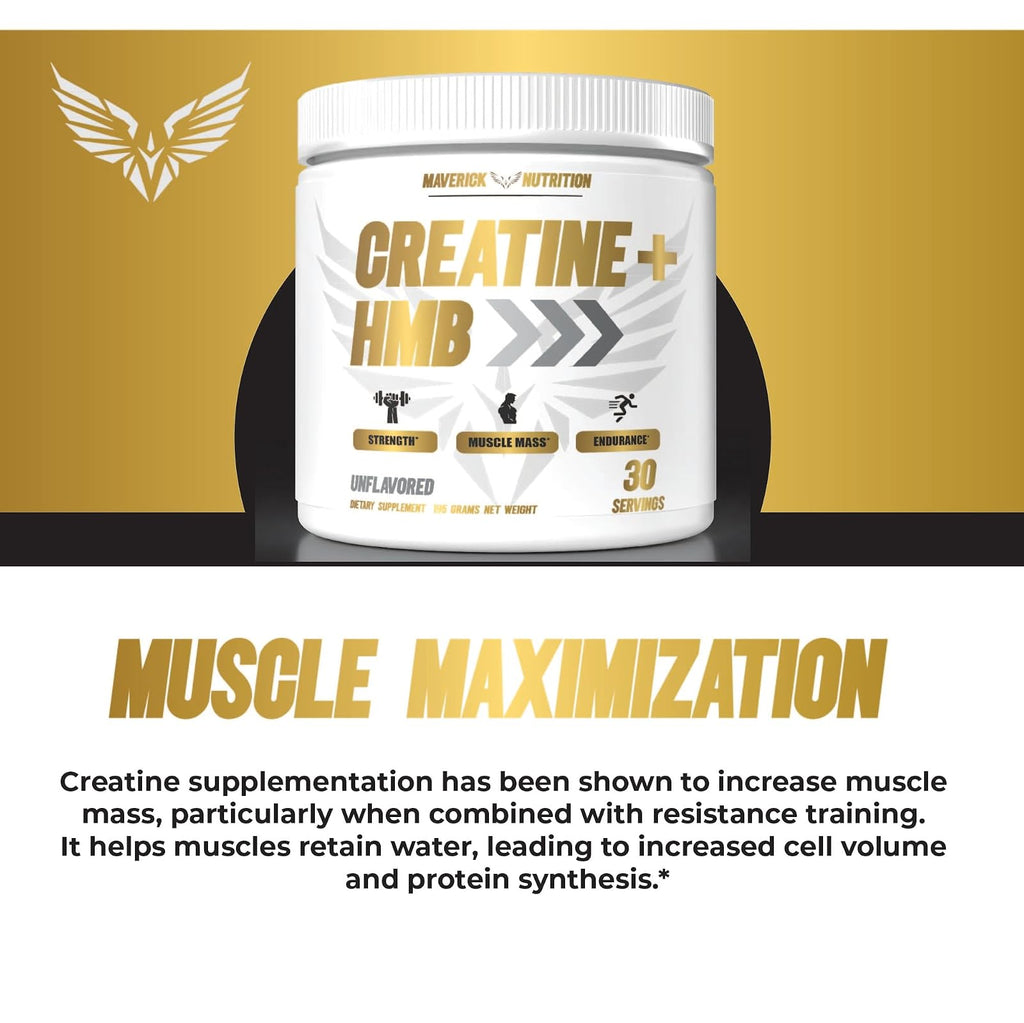 HMB creatine supports workout recovery