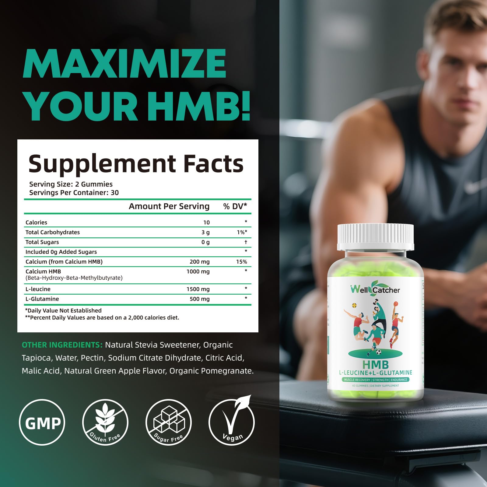 HMB gummies for enhanced performance